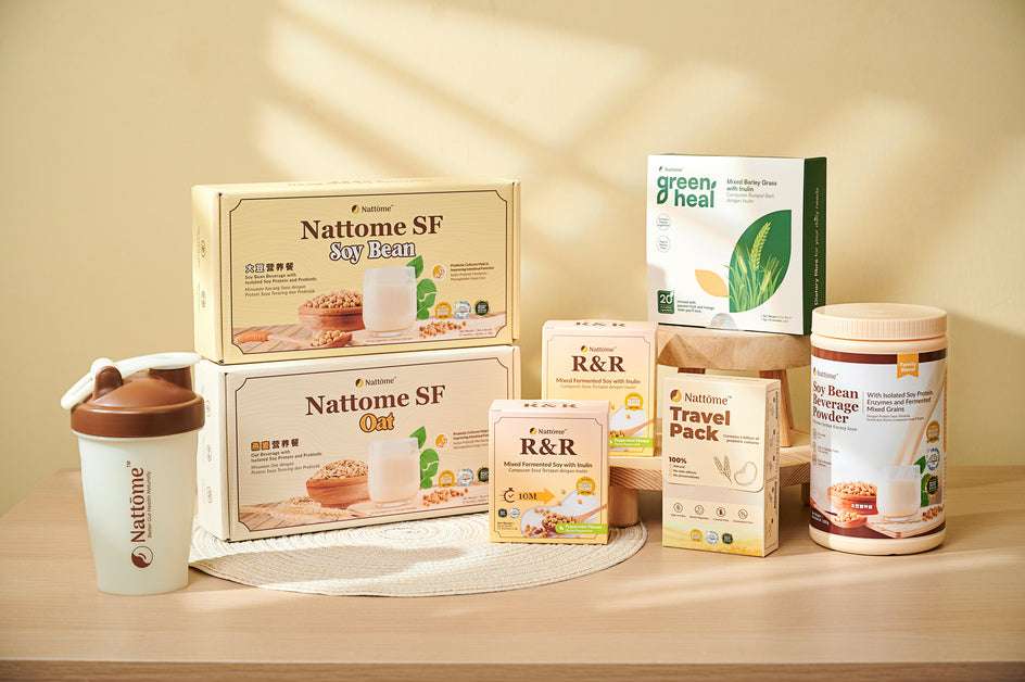 Nattōme® Malaysia —— A Natural Way to a better Gut Health.