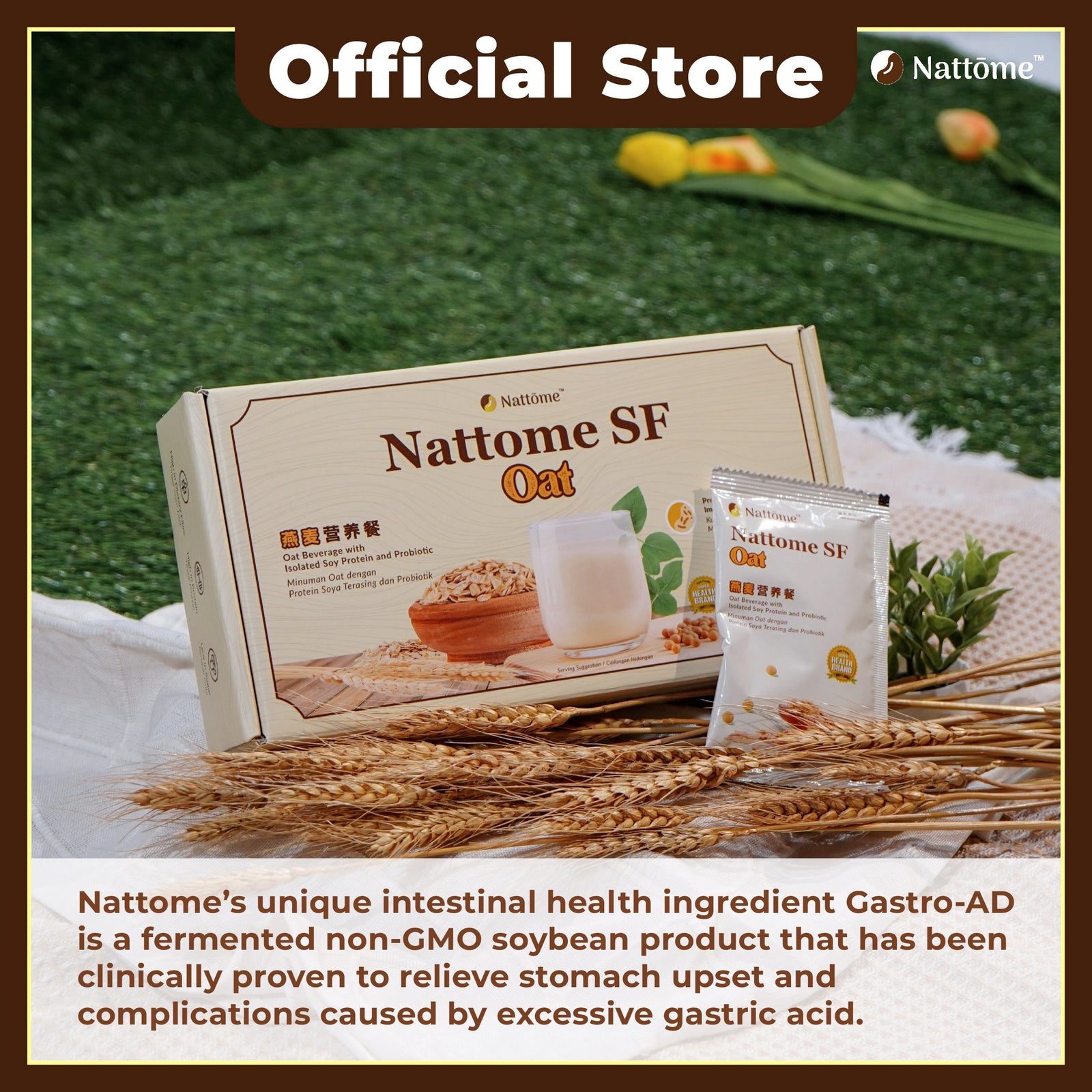 Nattōme™ Malaysia —— A Natural Way to a better Gut Health.